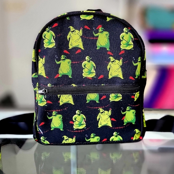 Hand Crafted | Bags | Oogie Boogie Black Mini Backpack | Poshmark